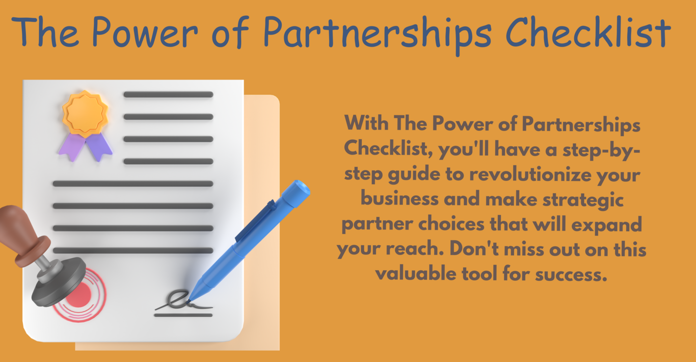 The Power of Partnerships Checklist